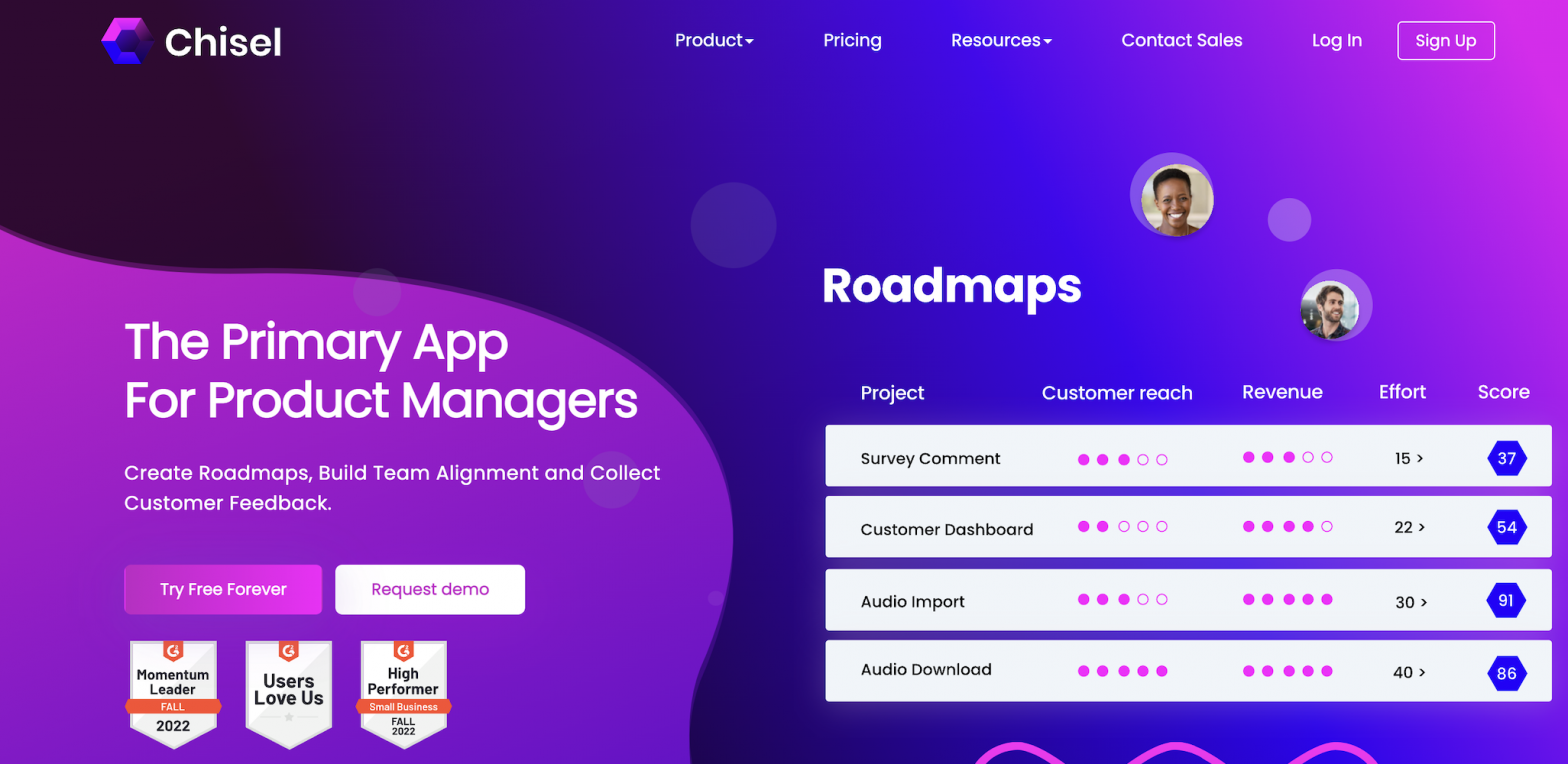 7 Feature Request Tools To Collect & Organize Feedback | Chisel