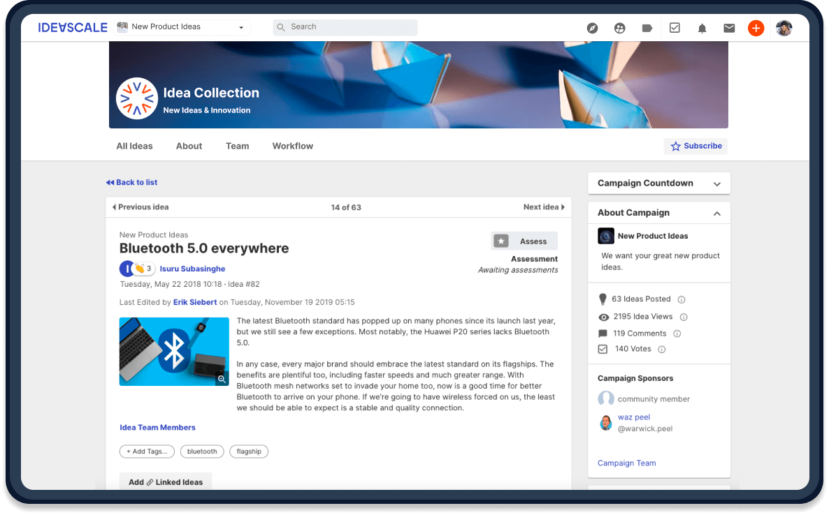 10 Best Idea Management Software Options for 2023 | Chisel