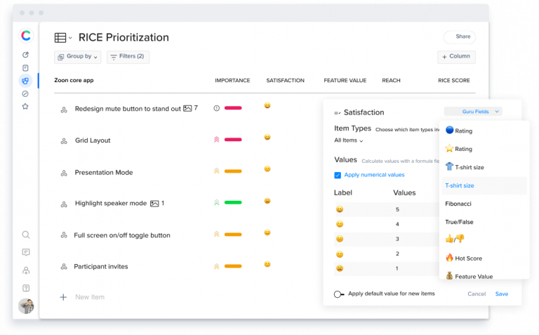 9 Roadmap Prioritization Tools to Optimize Product Features | Chisel
