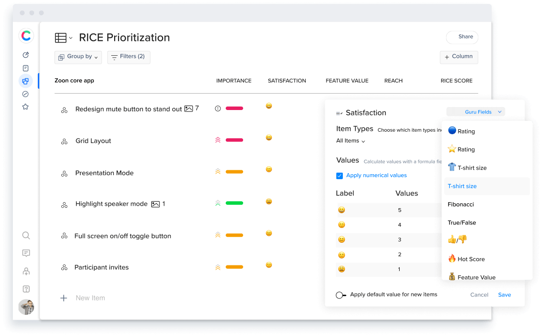 9 Roadmap Prioritization Tools to Optimize Product Features | Chisel